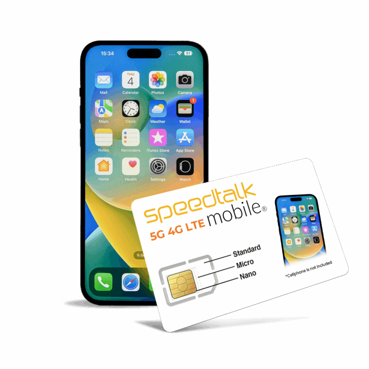 $15 A Month Unlimited Talk, Text Phone Plan With 6GB Data eSIM Card