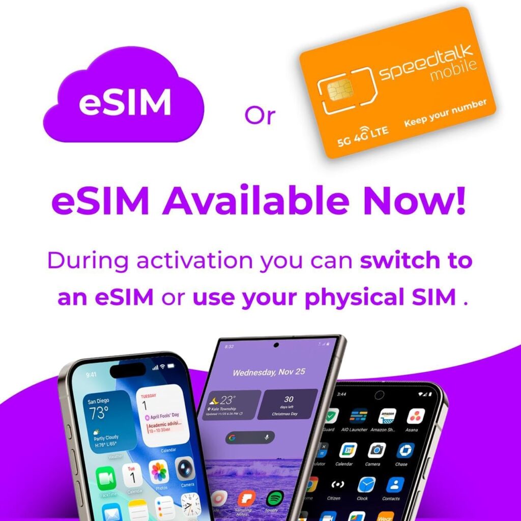 SpeedTalk Mobile Coverage Map - SpeedTalk Mobile eSIM and SIM Card